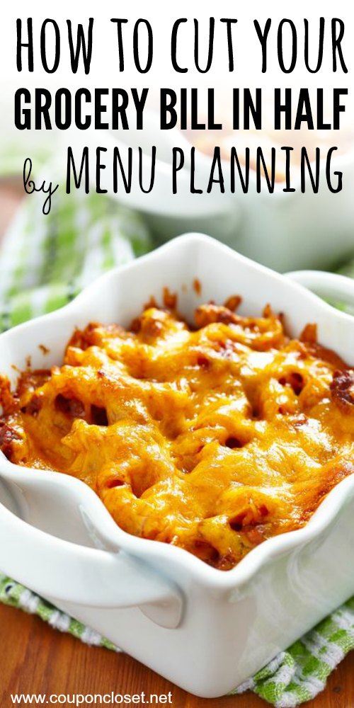 8 Tips For Saving Money On Groceries By Menu Planning One Crazy Mom