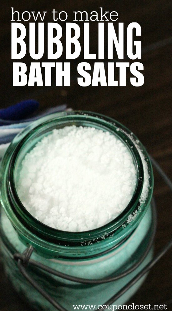 Homemade Bath Soak - Bubbling Bath Salts - One Crazy Mom Homemade Bath Soak - Bubbling Bath Salts - One Crazy Mom