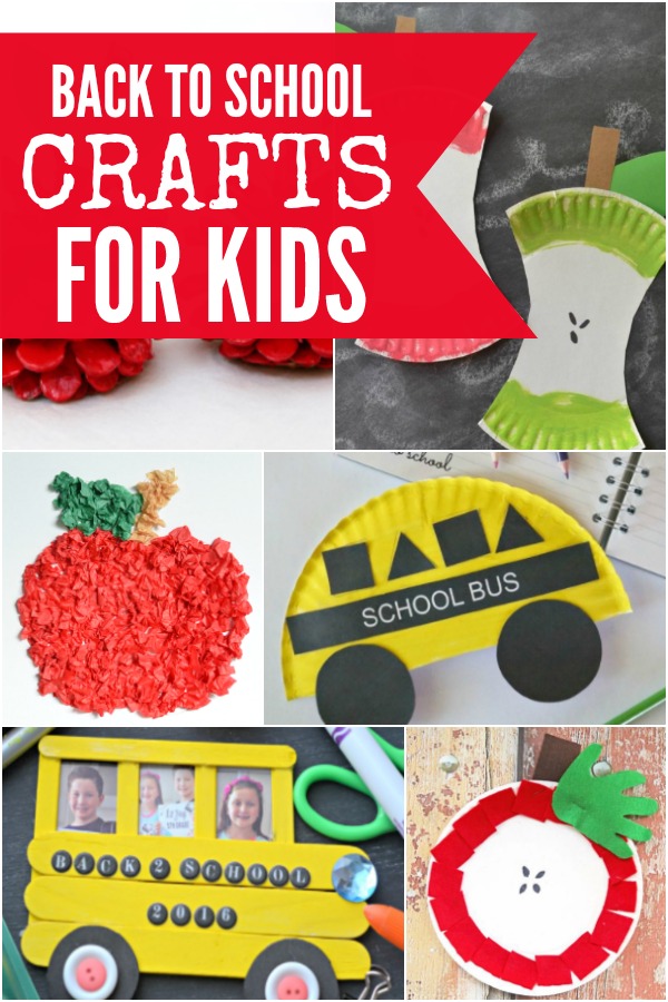 Back To School Crafts For Kids 15 Crafts Perfect For Kids Back To School Crafts For Kids 15 Crafts Perfect For Kids